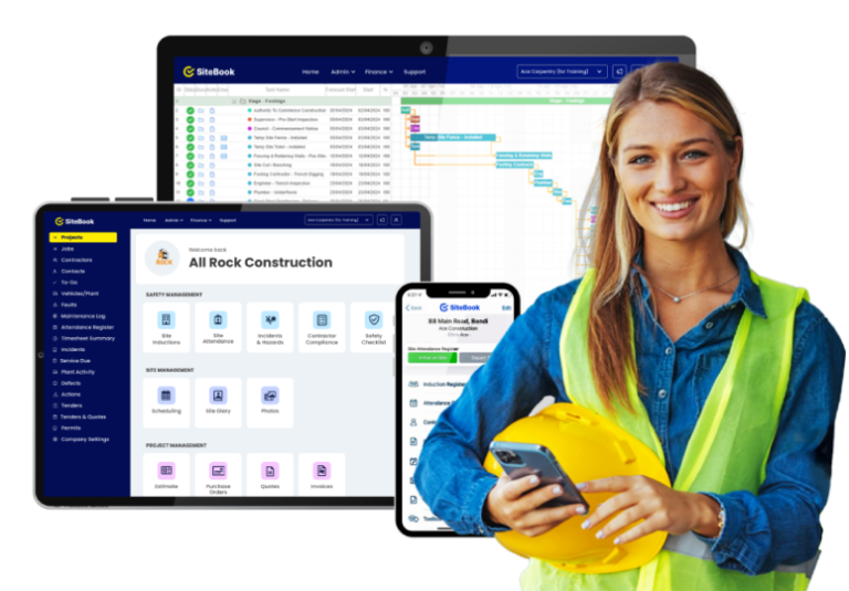Project Scheduling - SiteBook